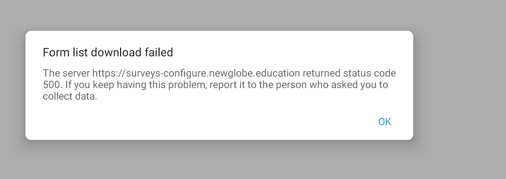 Unable to view forms in mobile phone - Kobo On Your Own Server - KoboToolbox Community Forum