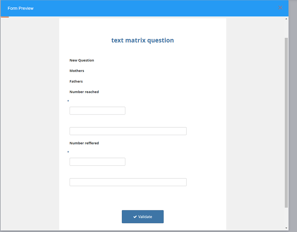 Formatting Rating Question - Form Building - KoboToolbox Community Forum