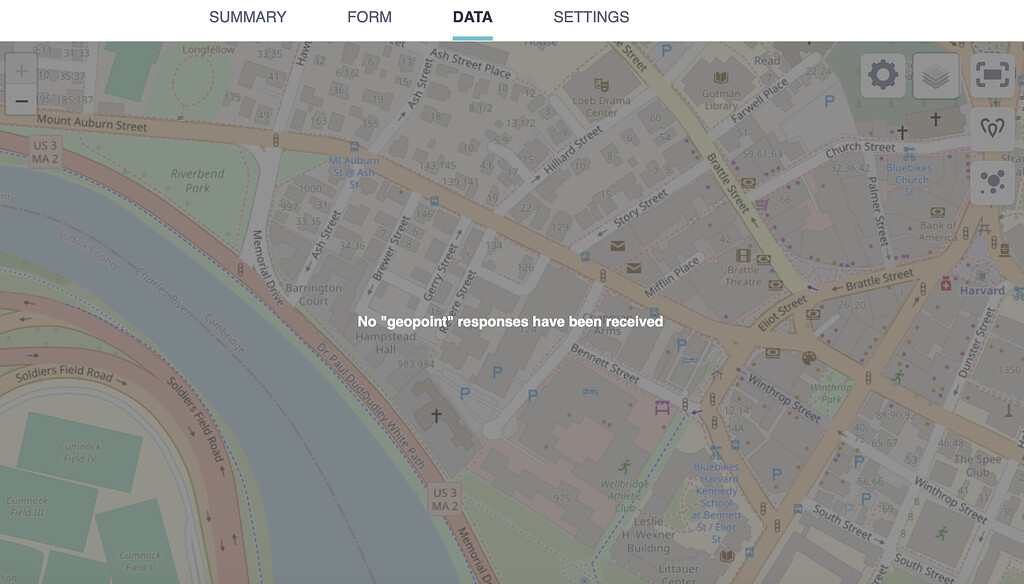 Map not working, previously worked - Data Management - KoboToolbox ...