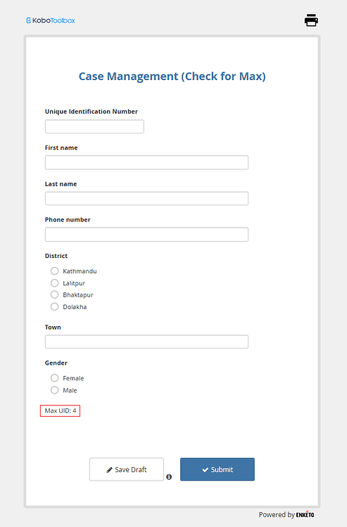 Dynamic Data Attachments - Form linked to itself - Form Building - KoboToolbox Community Forum