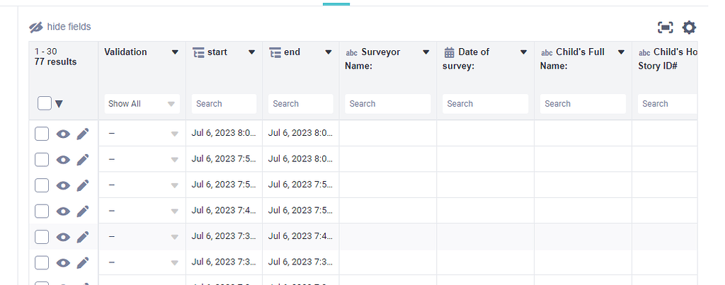 Data missing on submitted forms - Data Management - KoboToolbox Community Forum