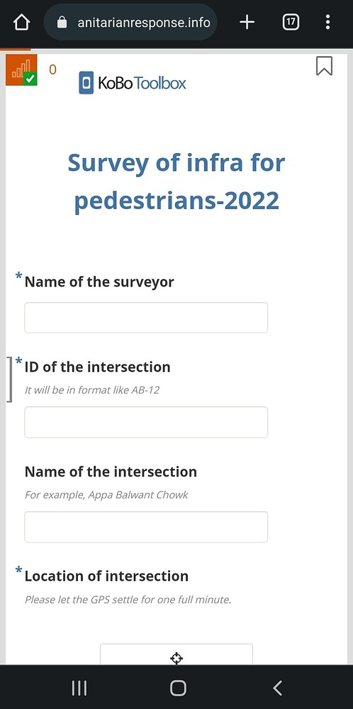 Cannot open form on Android phones - Data Collection - KoboToolbox Community Forum