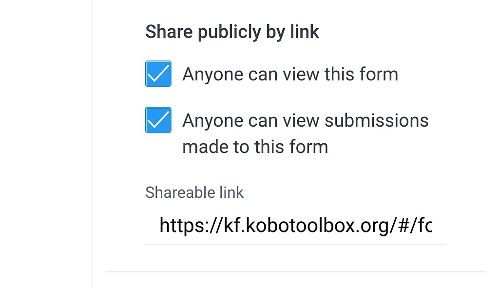 Login required to view public submissions as of this week - Data Management - KoboToolbox ...