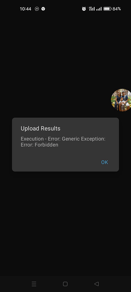 Error:generic Exception error:forbidden - Data Collection - KoboToolbox Community Forum