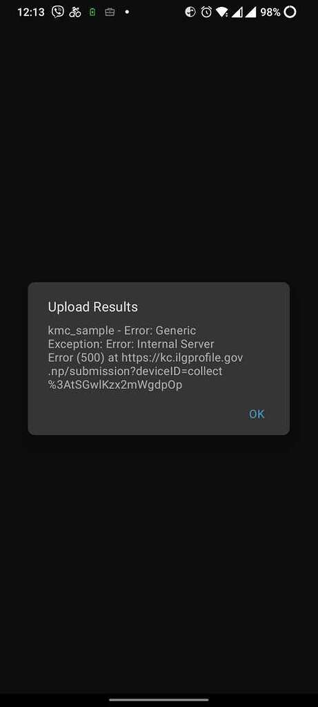 Generic exception error 500 while submitting data - Kobo On Your Own Server - KoboToolbox ...