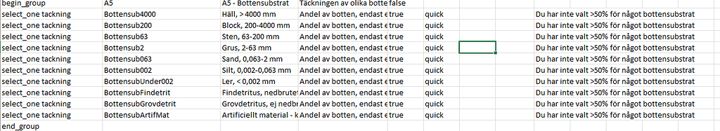 Constraint that covers multiple select one questions - Form Building - KoboToolbox Community Forum