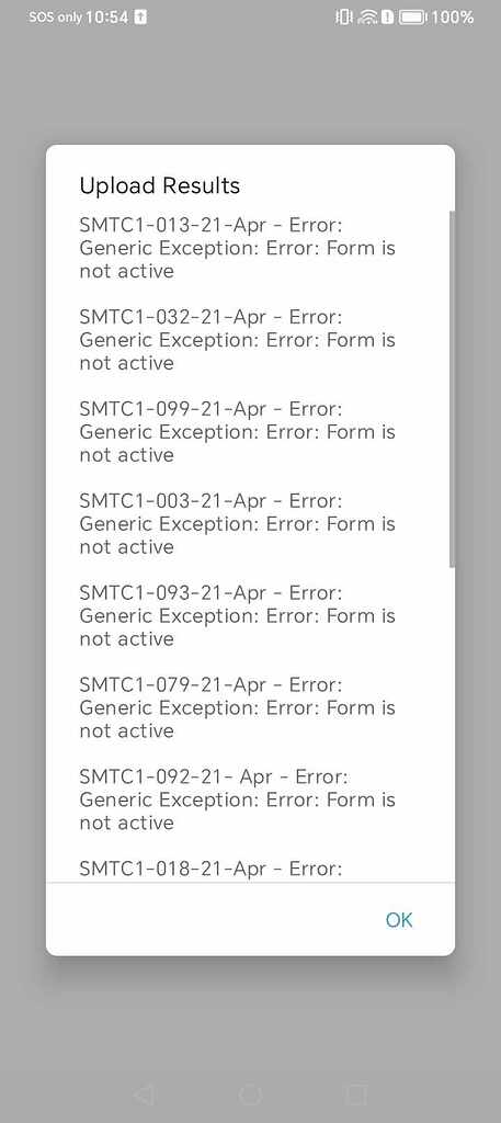 How do I solve this? (Generic Exception Error) - Data Collection - KoboToolbox Community Forum