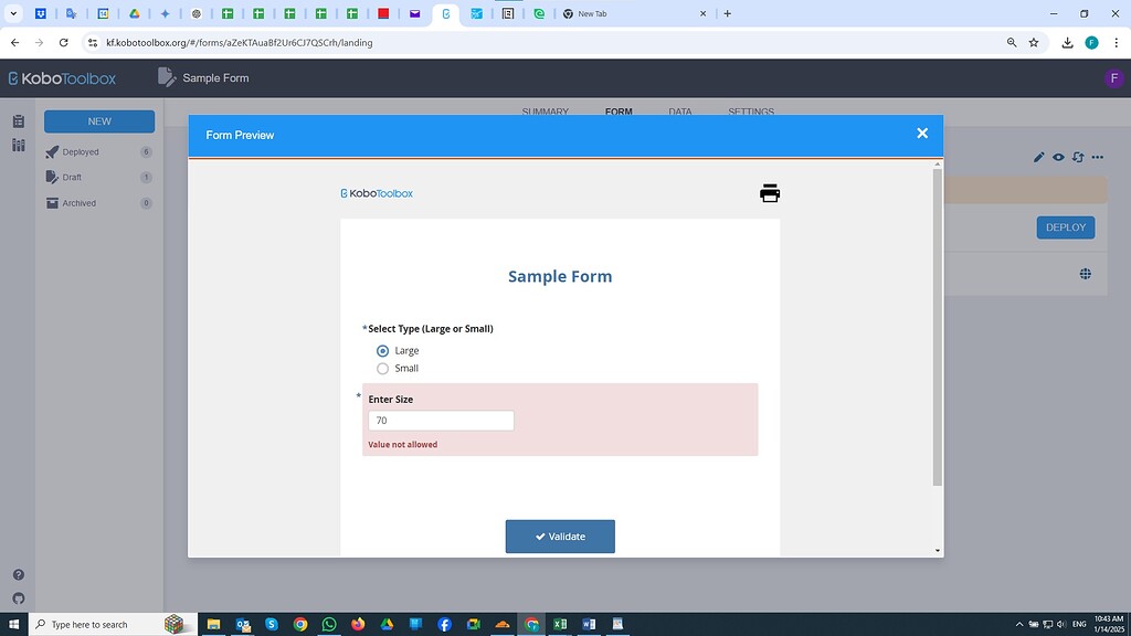 Problem with constraint - Form Building - KoboToolbox Community Forum