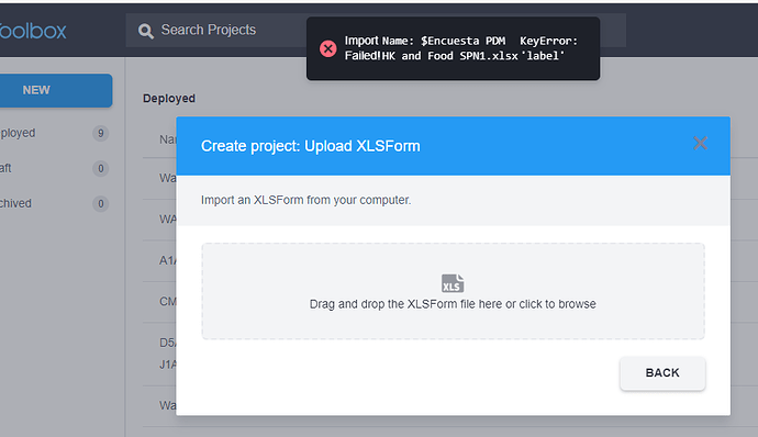 Upload XLS form - Form Building - KoboToolbox Community Forum