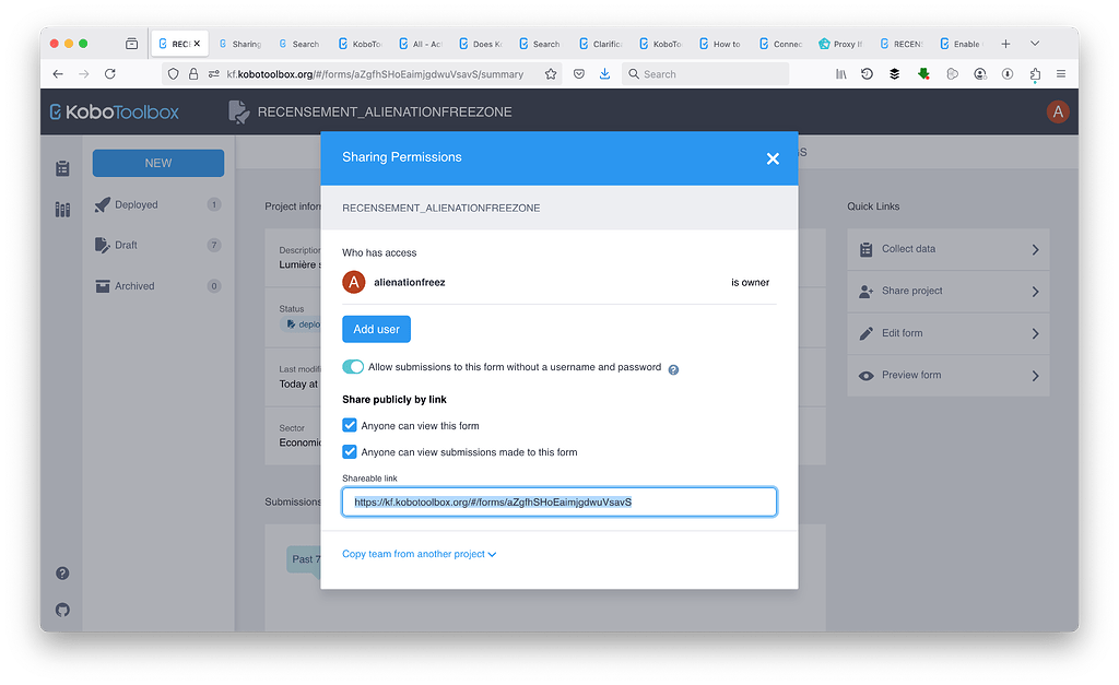 How to retrieve a Shortlink source? - Form Building - KoboToolbox Community Forum