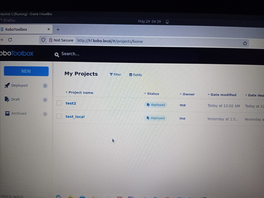 Connecting KoboCollect with the Self hosted Kobotoolbox server - Kobo On Your Own Server ...