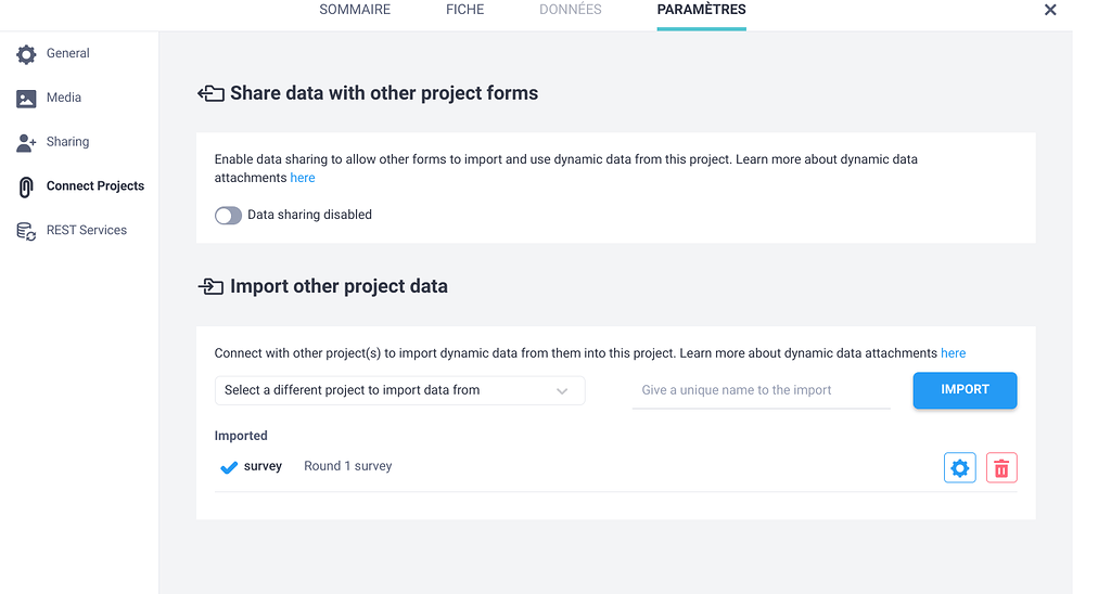 Connect two projects - Form Building - KoboToolbox Community Forum