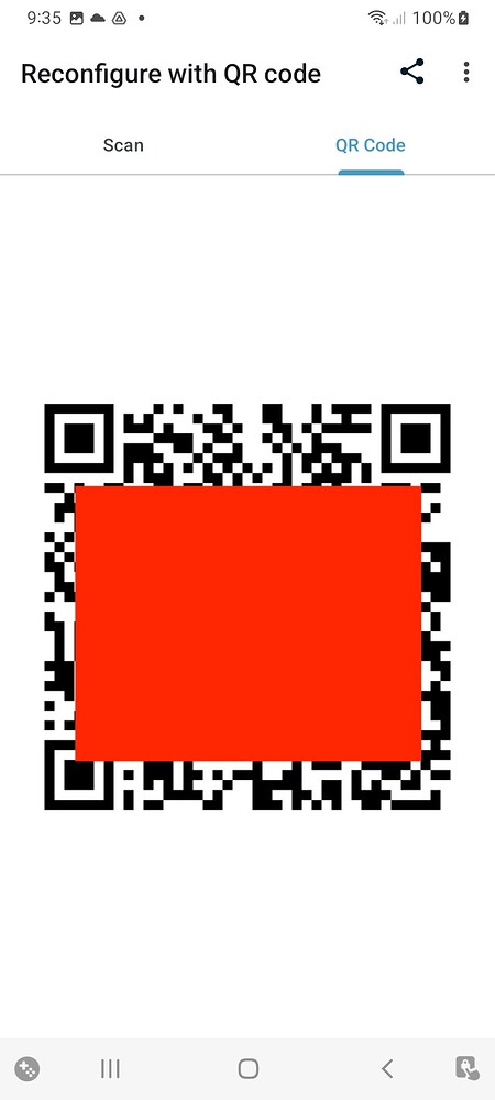Setting up an Android phone via QR code to collect data from a form ...