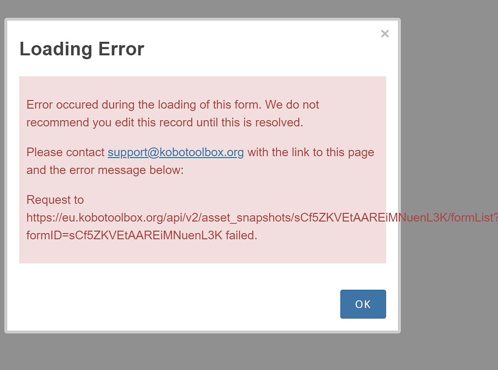 Unable to edit submitted data in table - Data Collection - KoboToolbox Community Forum