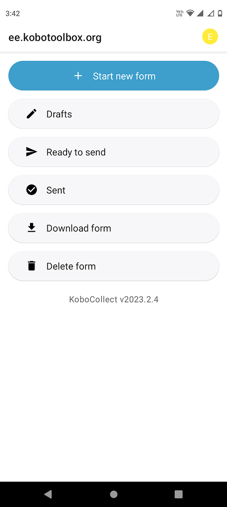I am not getting a blank form on my kobocollect mobile app - Data Collection - KoboToolbox ...