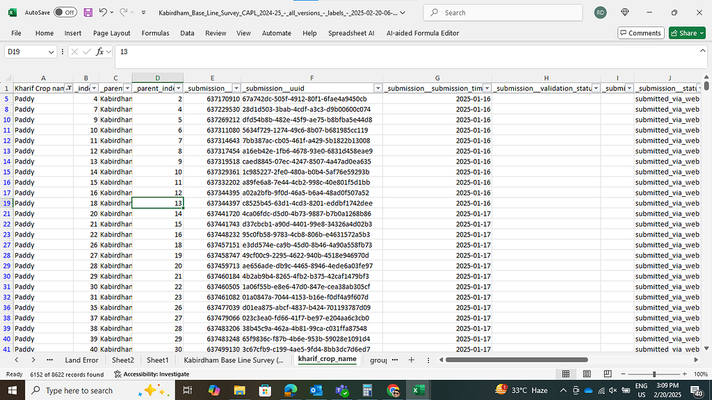 Error on Multiple Edits of submitted data in repeated grouping questions - Data Management ...