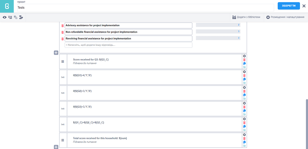 Is it possible to score at the end in a multiple choice question? - Form Building - KoboToolbox ...