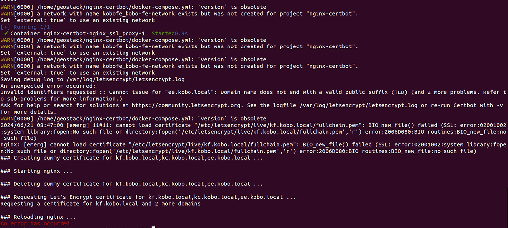 Installing kobo on ubuntu 20.04 - Kobo On Your Own Server - KoboToolbox Community Forum