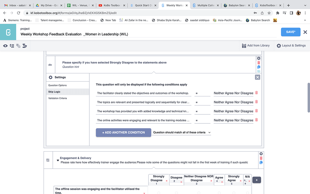 Skip Logic Error and Preview Decline - Form Building - KoboToolbox Community Forum