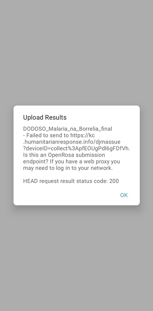Unable to send submission from Android Kobo Collect - Data Collection - KoboToolbox Community Forum