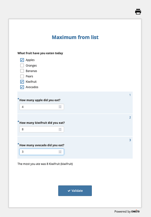 Selecting the oldest of a list of events - Form Building - KoboToolbox Community Forum
