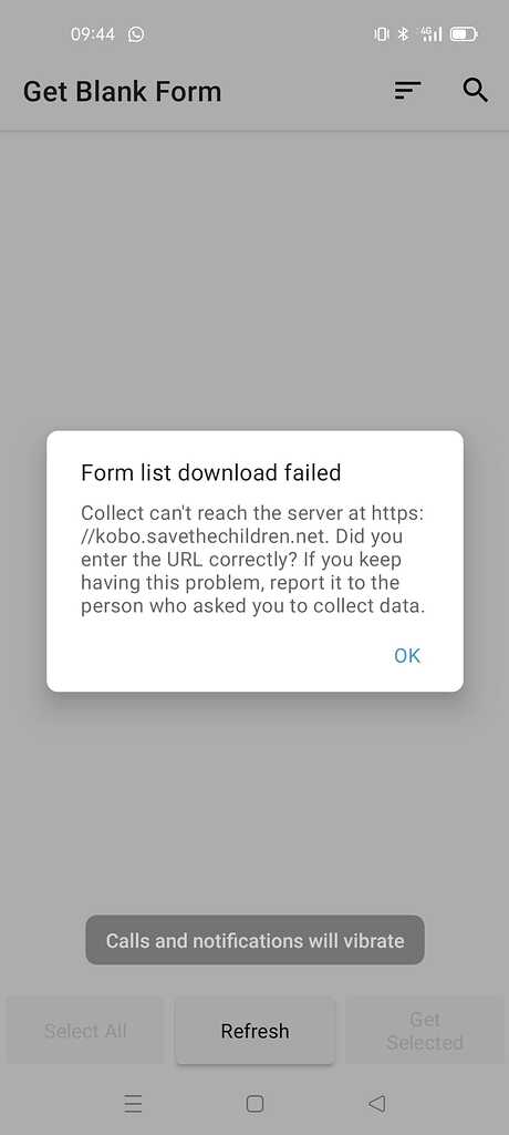 U can not download the blank form on the mobile app - Data Collection - KoboToolbox Community Forum