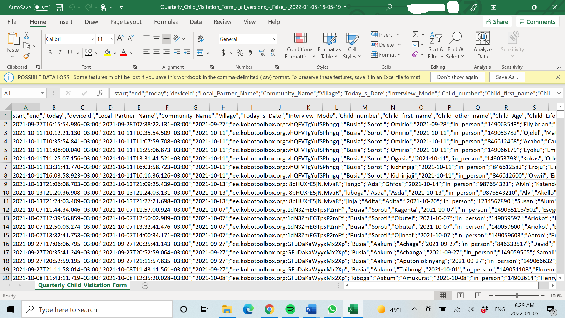 Excel Download Data Unreadable Data Management KoboToolbox Community Forum