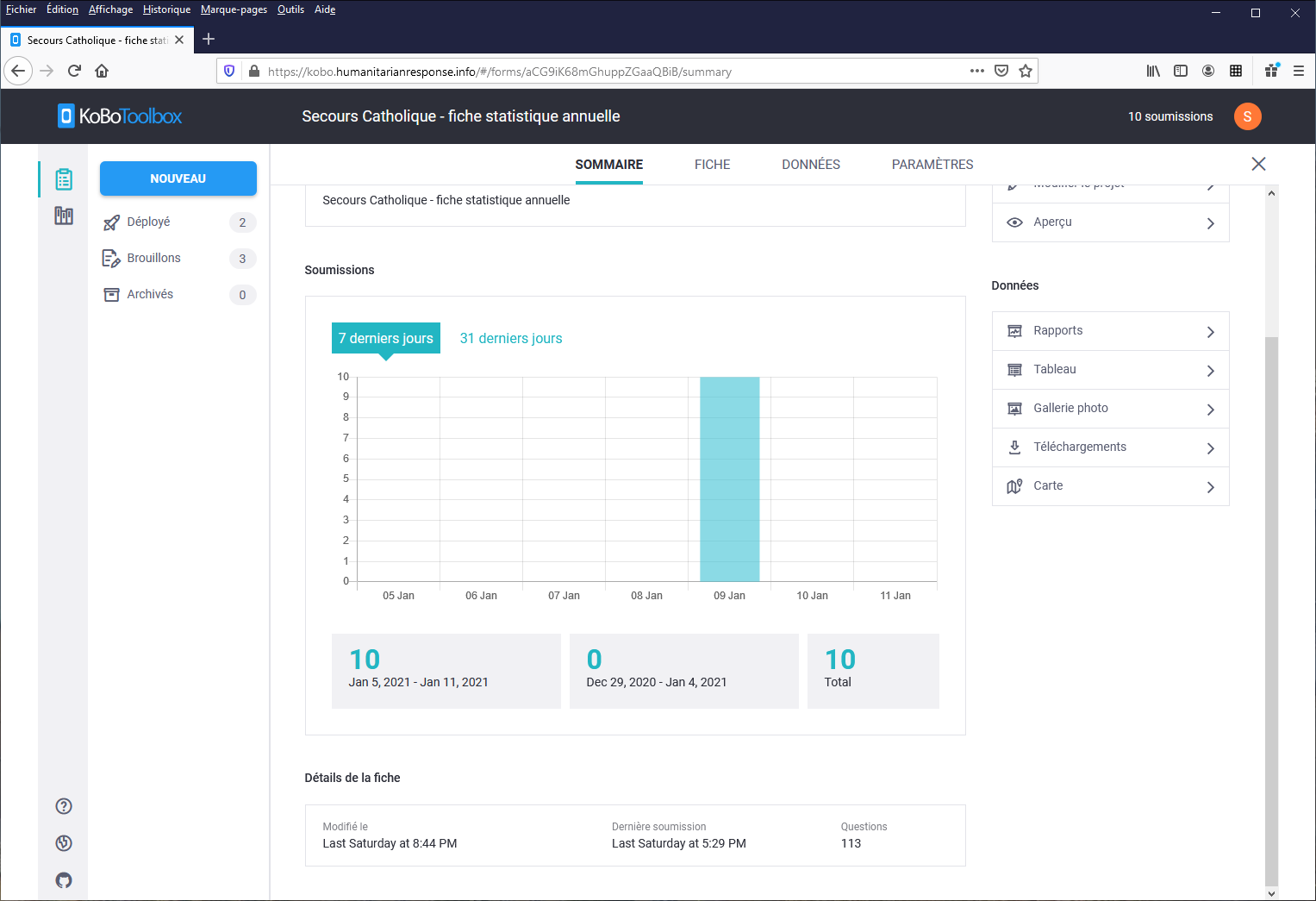 Unable to view custom reports - Data Management - KoboToolbox Community Forum