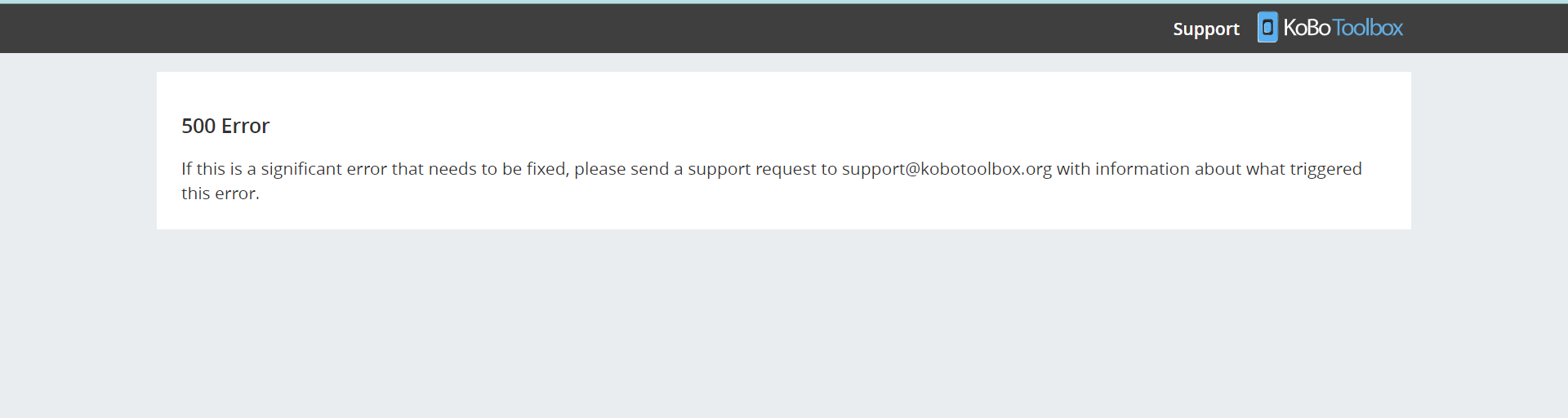 Projects Legacy does not load - Kobo On Your Own Server - KoboToolbox Community Forum