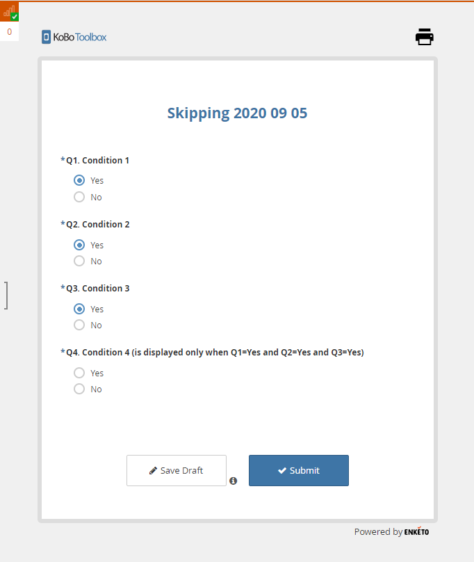 How to use multiple boolean operators for one question - Form Building - KoboToolbox Community Forum