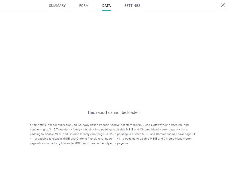 Unable to view data under DATA>Table - Data Management - KoboToolbox Community Forum
