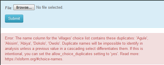 Error redeploying the project - Form Building - KoboToolbox Community Forum