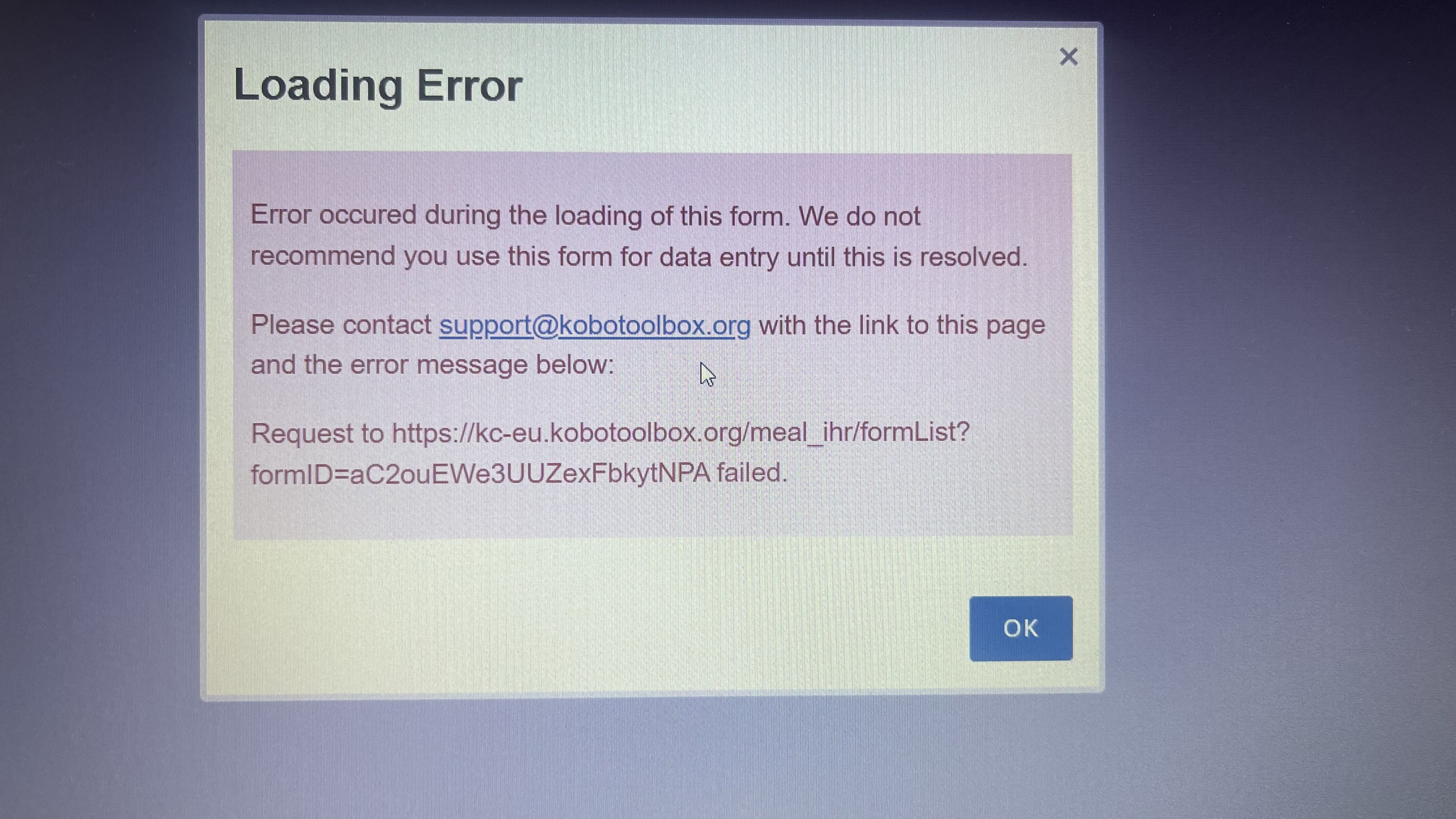 I have a problem in my many surveys - Data Collection - KoboToolbox Community Forum