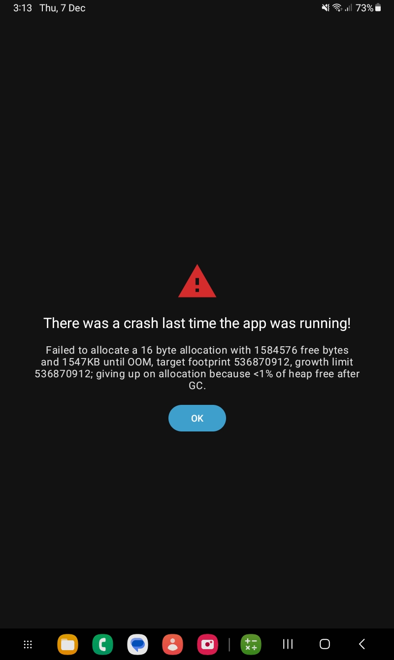 KoboCollect OOM crash - Data Collection - KoboToolbox Community Forum