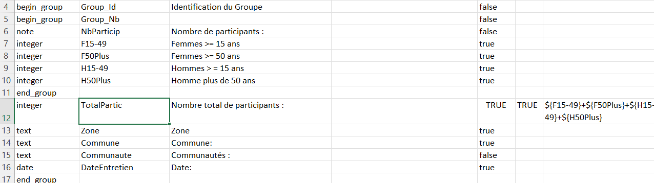 Calculate Question - Form Building - KoboToolbox Community Forum