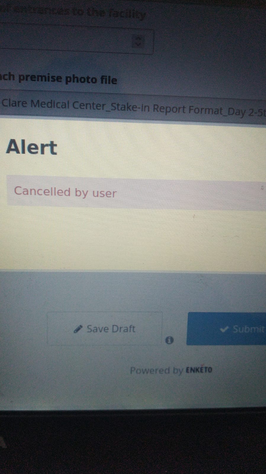 Submission Errors for Various Forms - Data Collection - KoboToolbox Community Forum