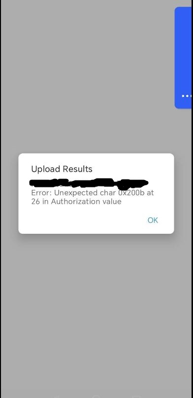 Error Unexpected Char while data submission - Data Collection ... Error Unexpected Char while data submission - Data Collection ...