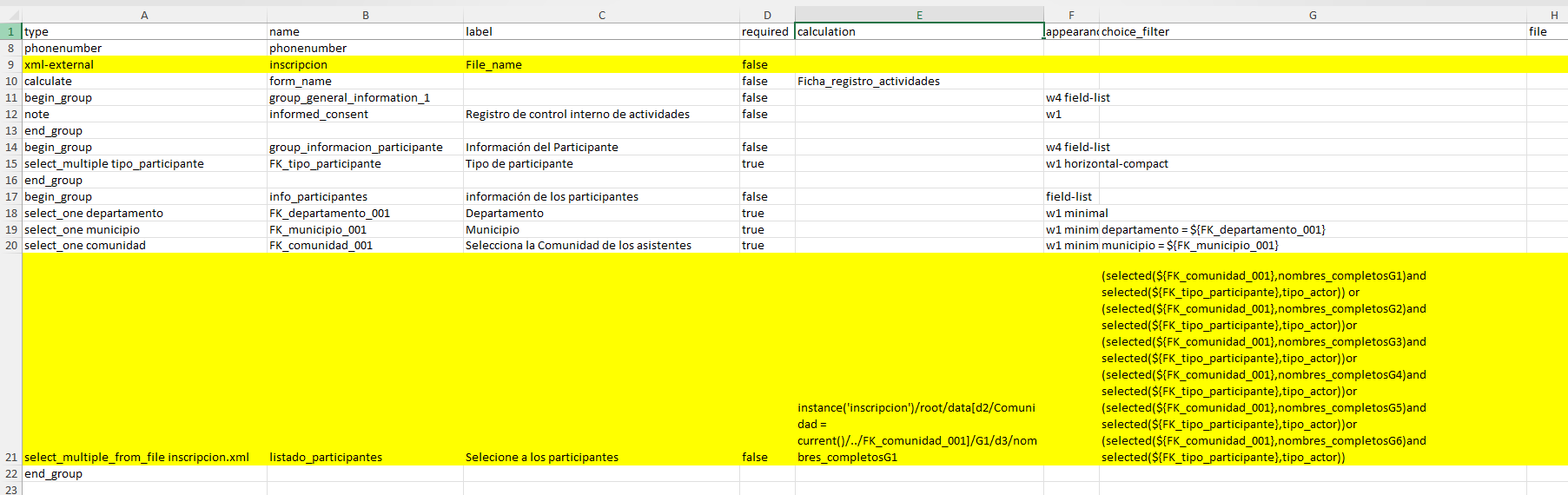 Creating dynamic questions based on prior input in survey - Form Building - KoboToolbox ...