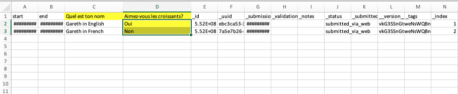 How does Kobotoolbox deal with Translating forms into multiple ...