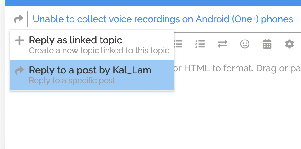 Unable to collect voice recordings on Android (One+) phones - #4 by Kal_Lam - Data Collection ...